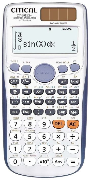 Citical Electronic Calculator