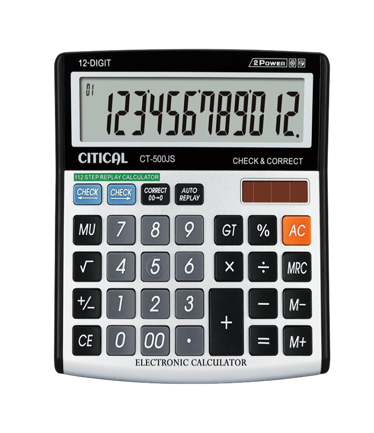 Citical Electronic Calculator