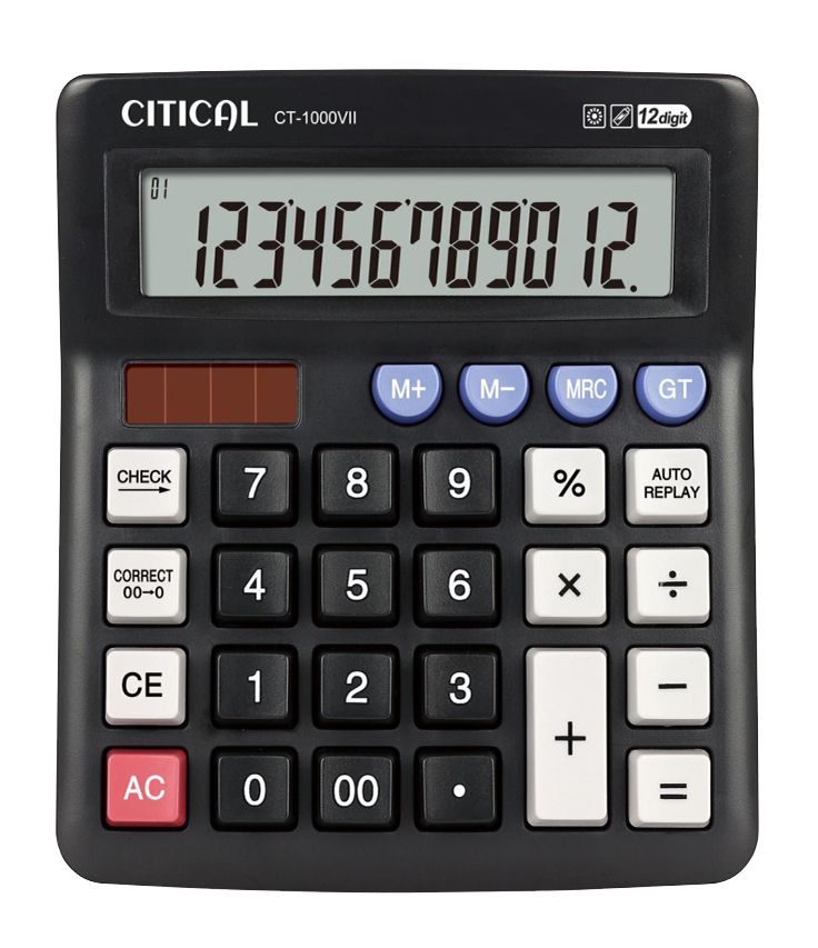 Citical Electronic Calculator